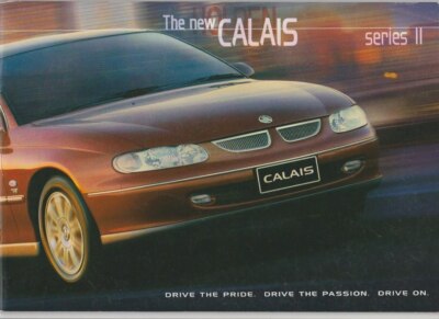 1999 HOLDEN VT SERIES II CALAIS Prestige 24p Brochure Gen III V8 ...