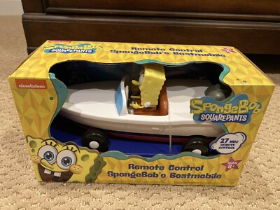 Spongebob Squarepants RC Boatmobile Remote Control Nickelodeon | eBay