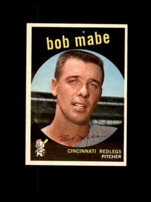 1959 Topps Baseball #356 Bob Mabe RC STARX 6 EX/MT (CS135678) | eBay