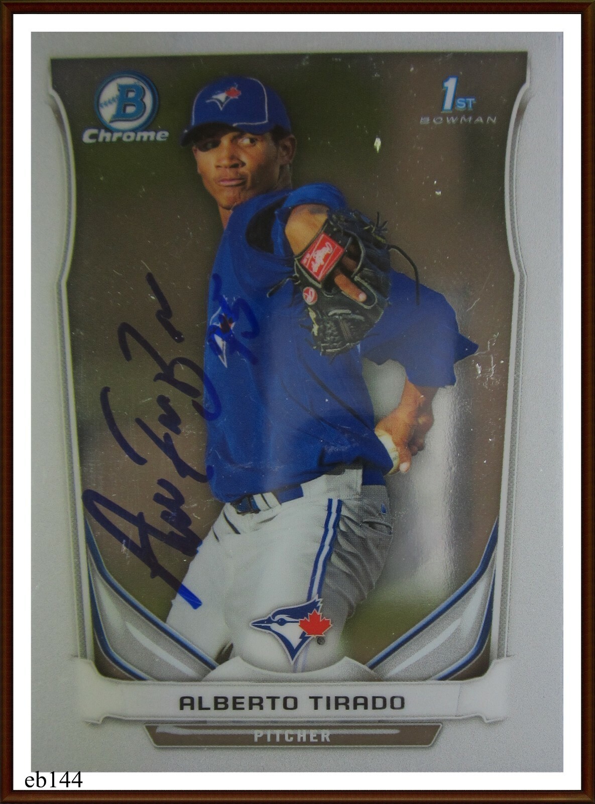 Alberto Tirado autographed baseball card | eBay