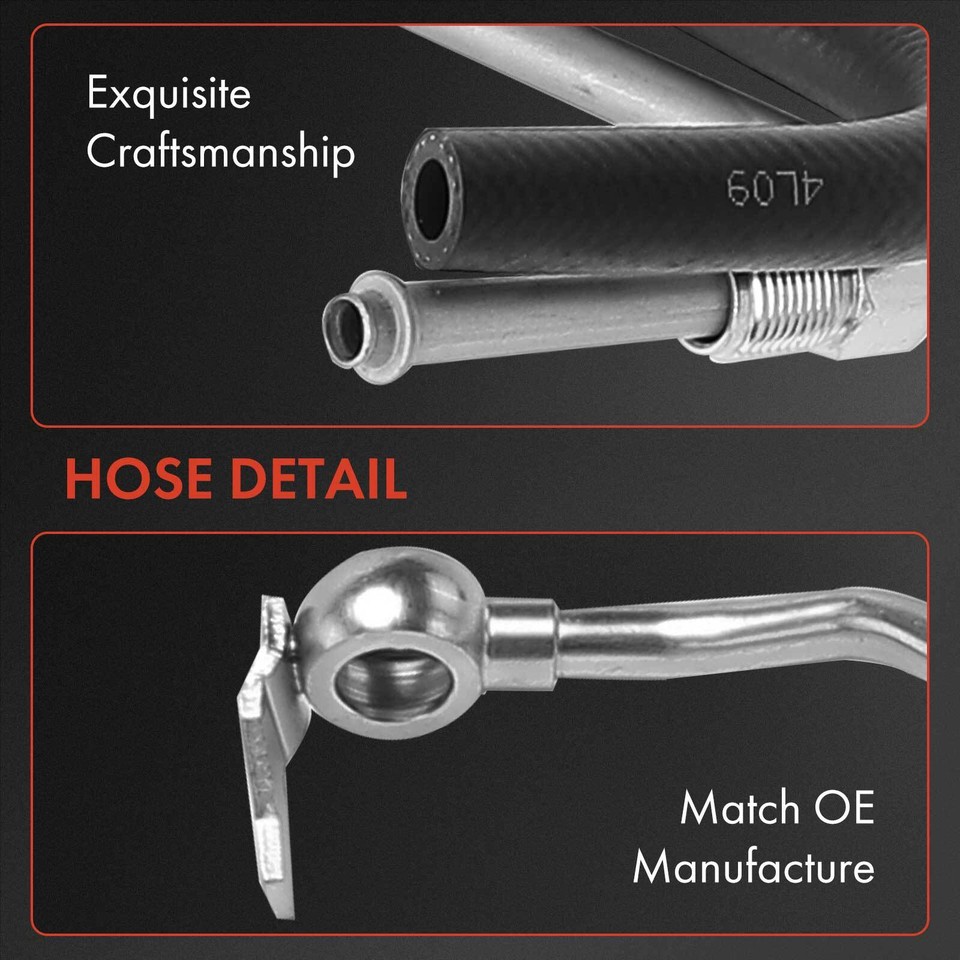 Pressure and Return Line Assembly for Toyota Tacoma 2005-2014 V6 4.0L ...