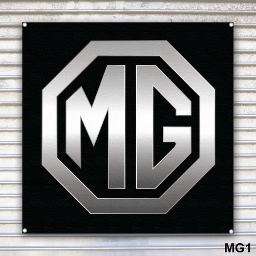 MG Banner Sign Wall Art | eBay
