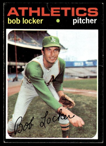 1971 Topps Bob Locker #356 Oakland Athletics Baseball Card | eBay