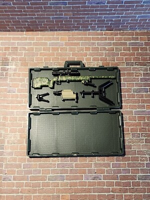 Valaverse Action Force Sniper Rifle, Stand, Range Finder & Case For 6 ...