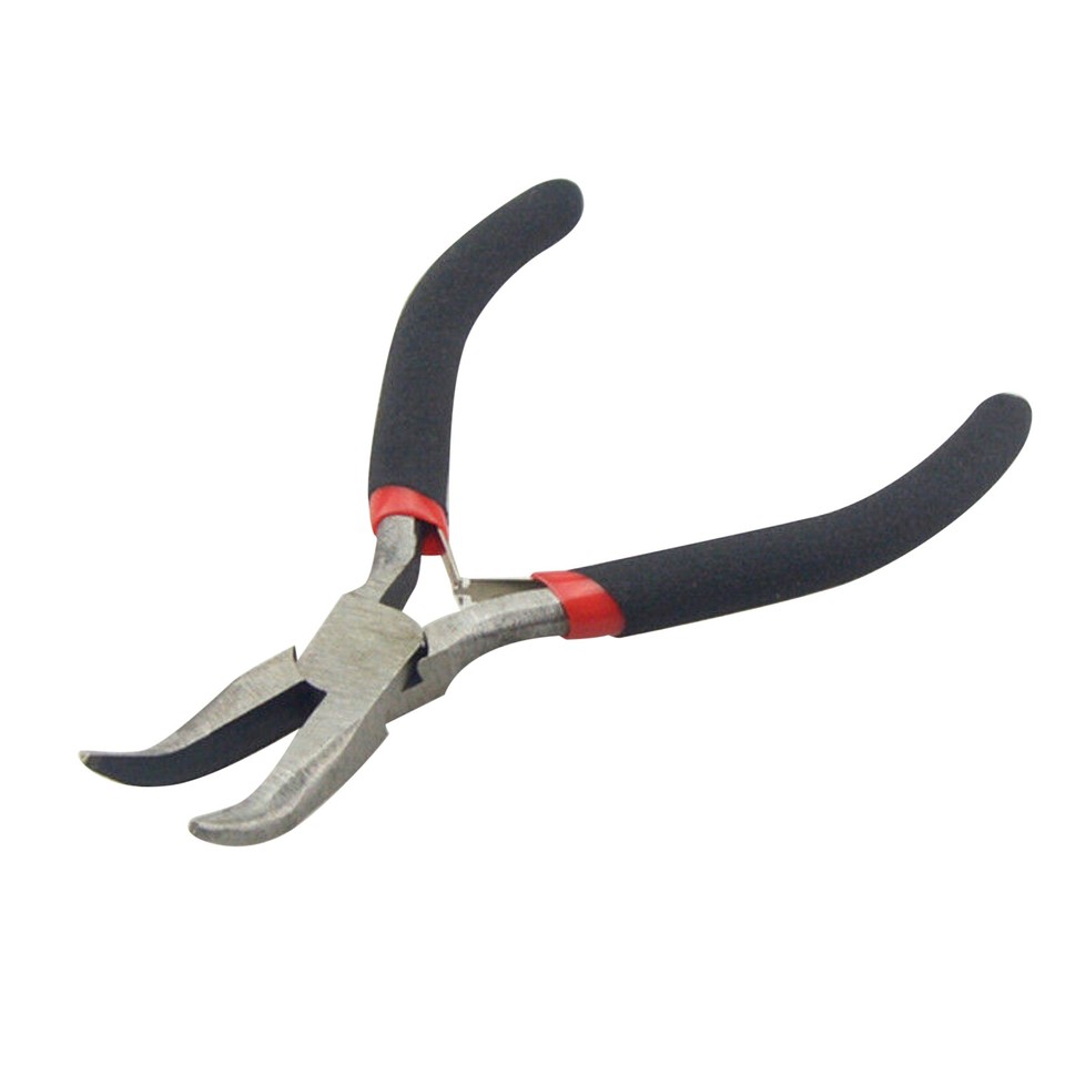 Carbon Rubber Long Plier Hand Tool Jewelry Round Nose Making Beading ...
