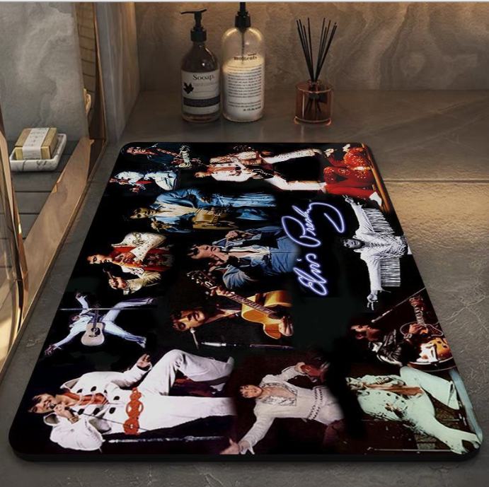The King Elvis Presley Carpet Living room Bedroom Anti-Slip Rug 3D ...