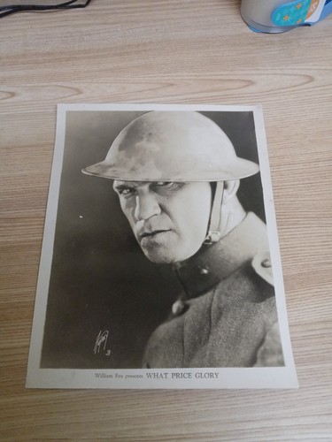 1927 Press Photo WW1 William Fox What Price Glory Victor McLaglen ...