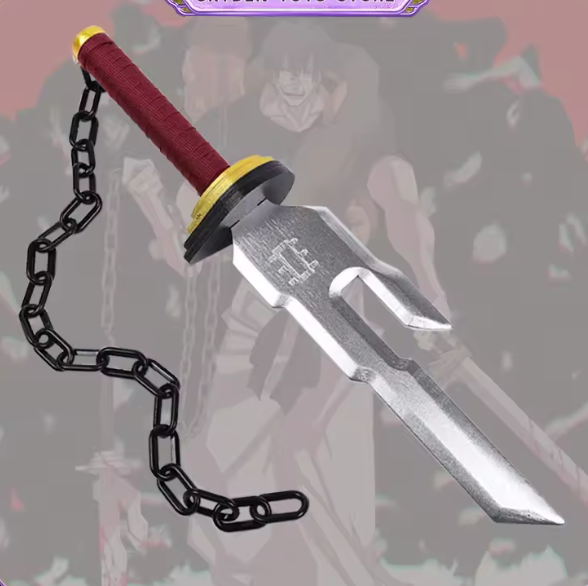 18" Toji Fushiguro Weapon Inverted Spear Of Heaven Prop Jujutsu Kaisen ...