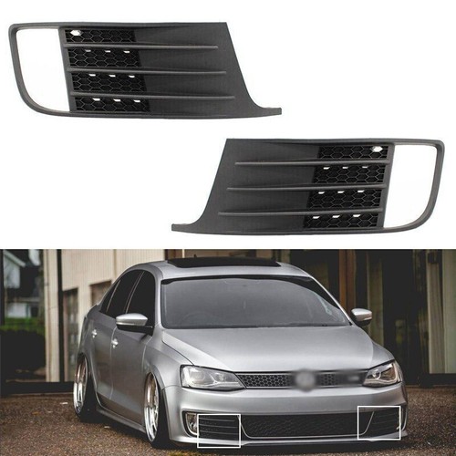 For VW Jetta MK6 GLI 2012-2014 Pair Bumper Fog Light Lamp Grill Cover ...