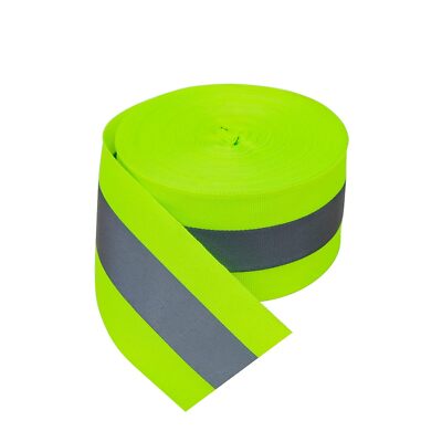 High Visibility Reflective Tape Strip, 2'' x 66ft Sew On Reflective ...