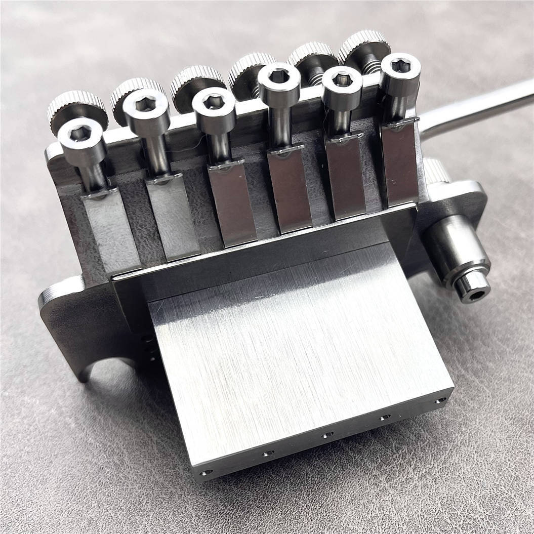 Titanium Alloy Tremolo System Bridge Guitar Bridge Steel Blocks Fit ...