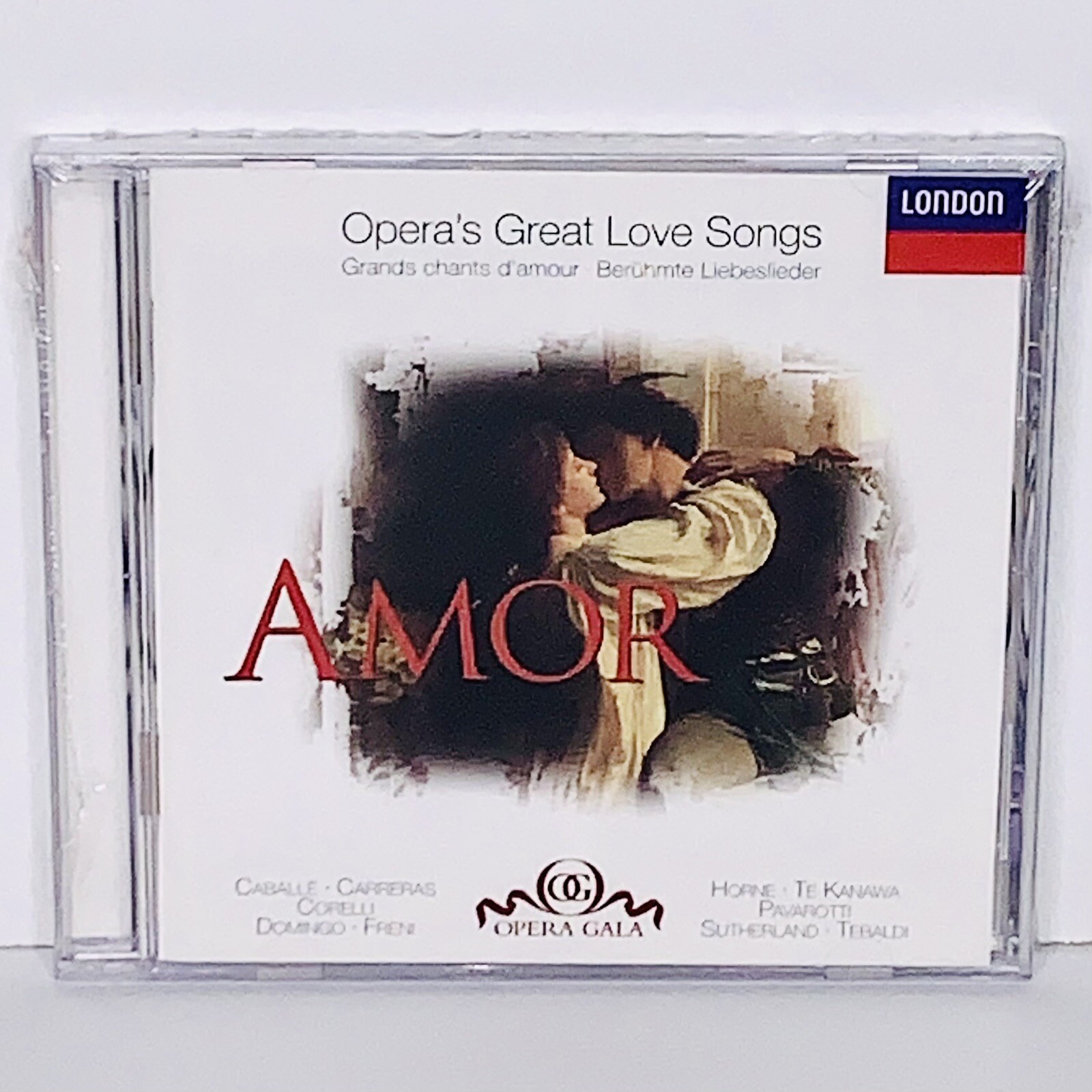Sealed Opera's Great Love Songs CD Domingo Te Kanawa Pavarotti ...