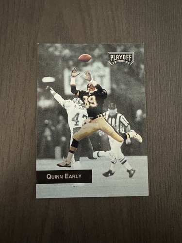 1993 Playoff Promo Inserts #3 QUINN EARLY New Orleans Saints Football ...