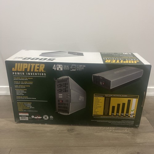 Jupiter 63428 5000W/10000W Peak Modified Sine Wave Power Inverter - NEW ...