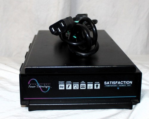 Power Technologies Satisfaction Temporary Power Tap 120VAC 12A | eBay