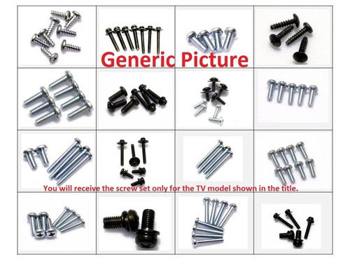 New Samsung UN65J6200AF Complete Screw Set for Base Stand Pedestal and ...