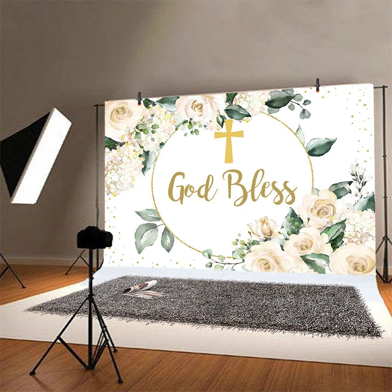 Christening Banner Background