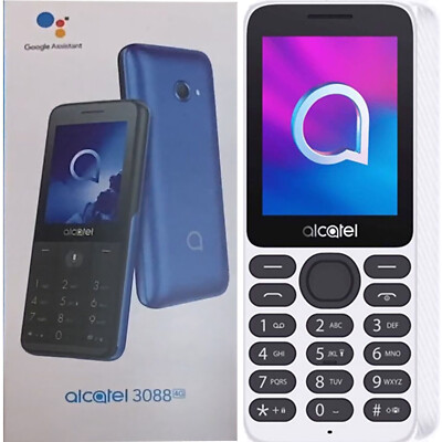 Alcatel 3080G 4G/LTE White 128MB Single-SIM Factory Unlocked GSM NEW | eBay