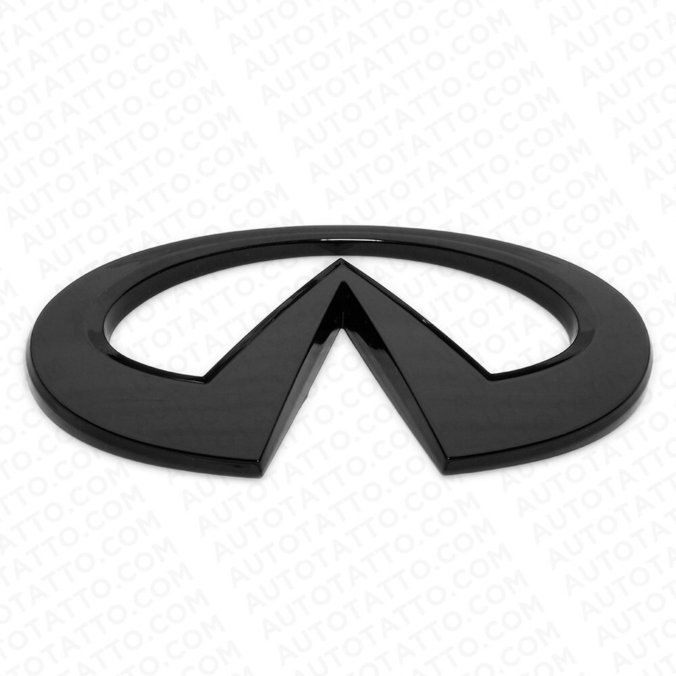 14-22 Infiniti Q50 Rear Luggage Lid Nameplate Emblem Badge Logo Gloss ...