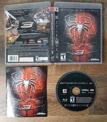 Spider-Man 3 PS3 (Sony PlayStation 3, 2007) Complete CIB - Tested | eBay