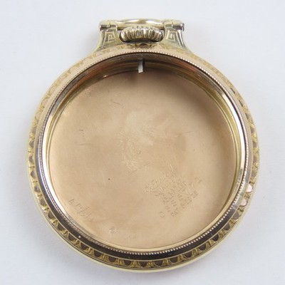 Hamilton 16 Size Factory YGF “Bar Over Crown” Railroad Pocket Watch ...