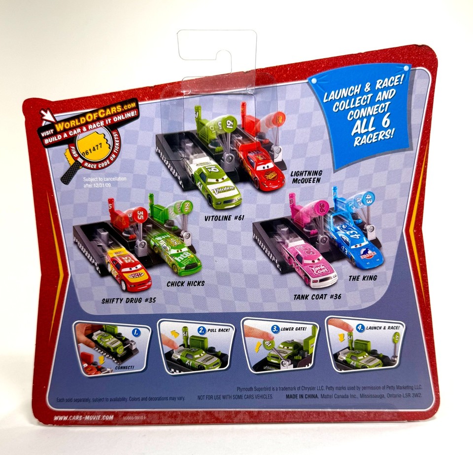 Disney Pixar Cars Launch & Race! Numbers 34, 35, 36, 56, 61, RARE! | eBay