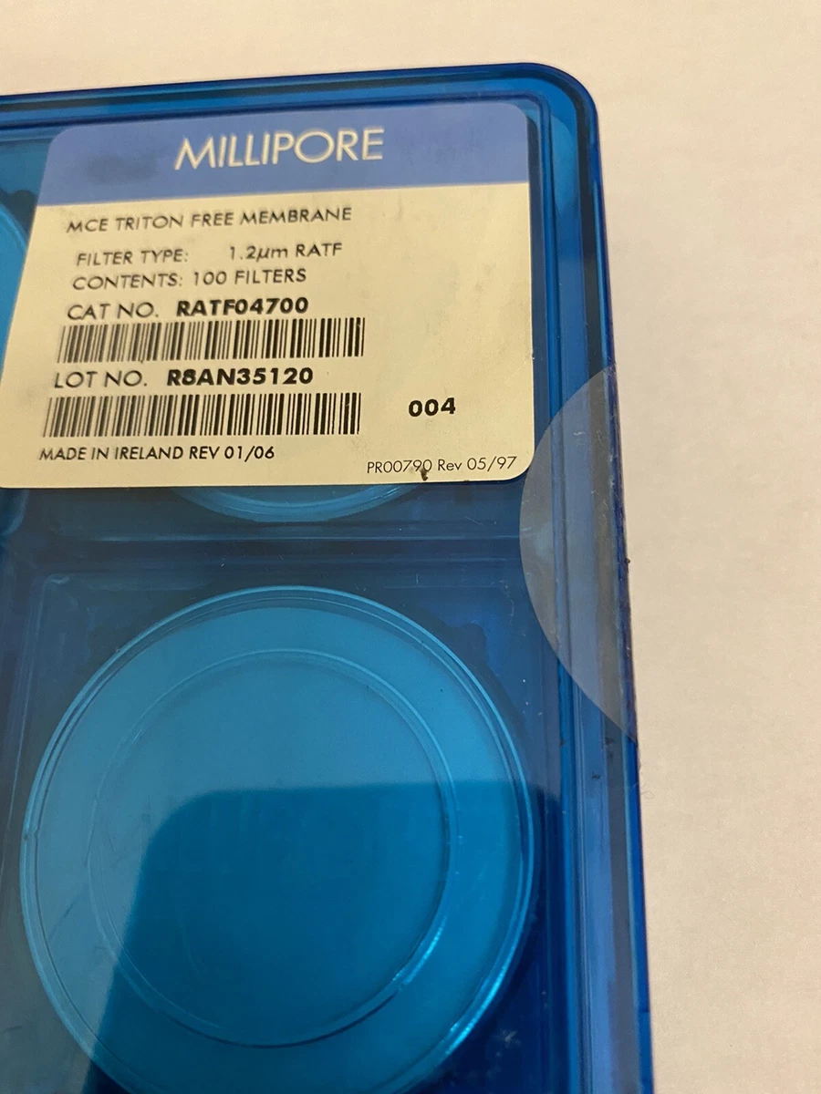 MILLIPORE GSWP04700 NITROCELLULOSE MEMBRANE FILTERS Um 98, 43% OFF