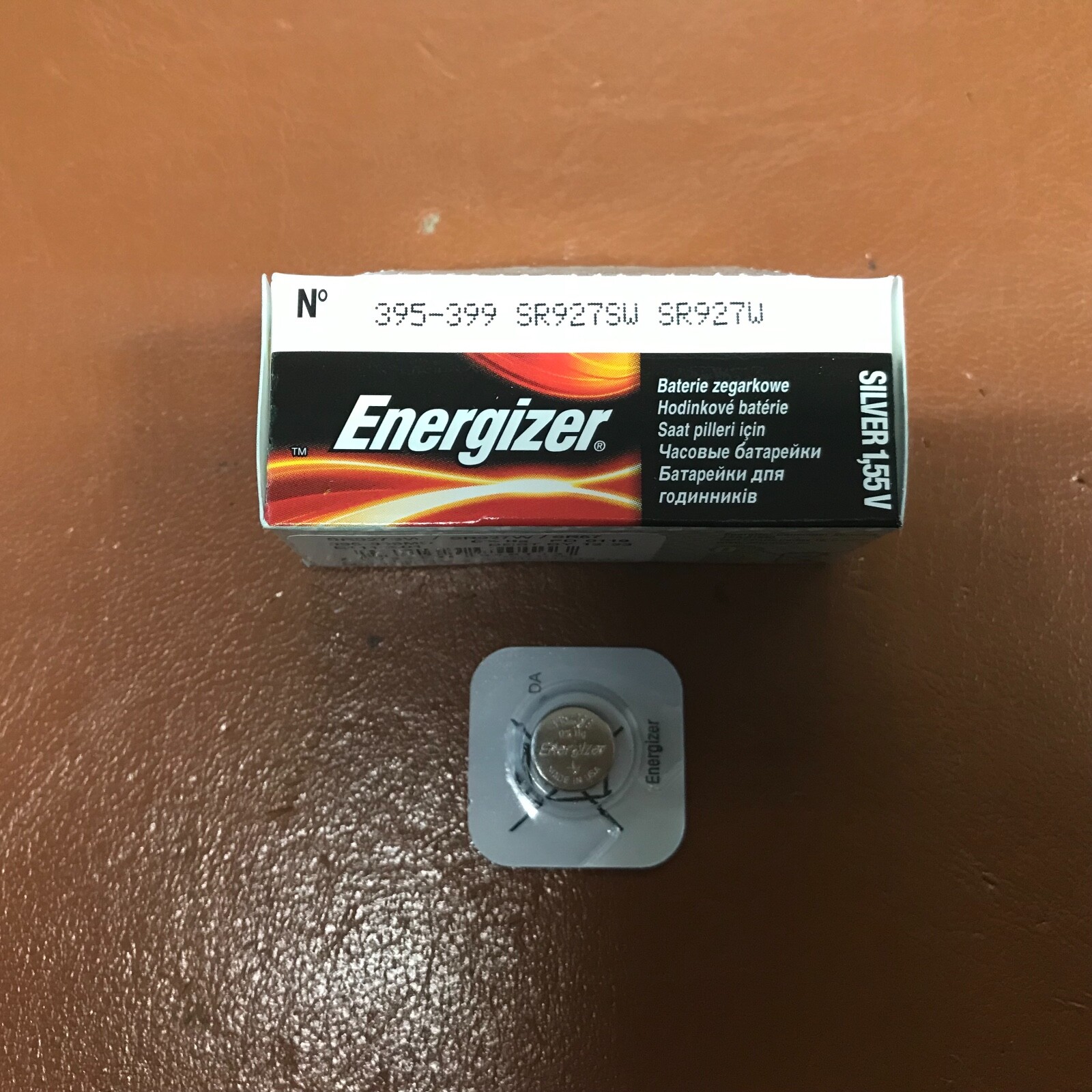 10 x Energizer 395 399 Battery 1.55v Batteries Silver Oxide WATCH SP395 ...