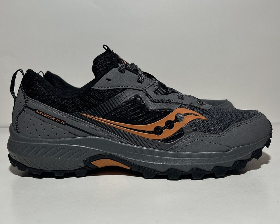 Saucony Excursion TR16 Mens Size 10.5 Trail Running Sneakers Gray ...