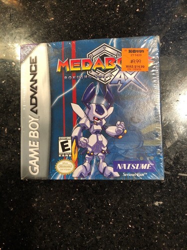 Medabots AX: Rokusho Version Blue GAME BOY ADVANCE GBA BRAND NEW ...