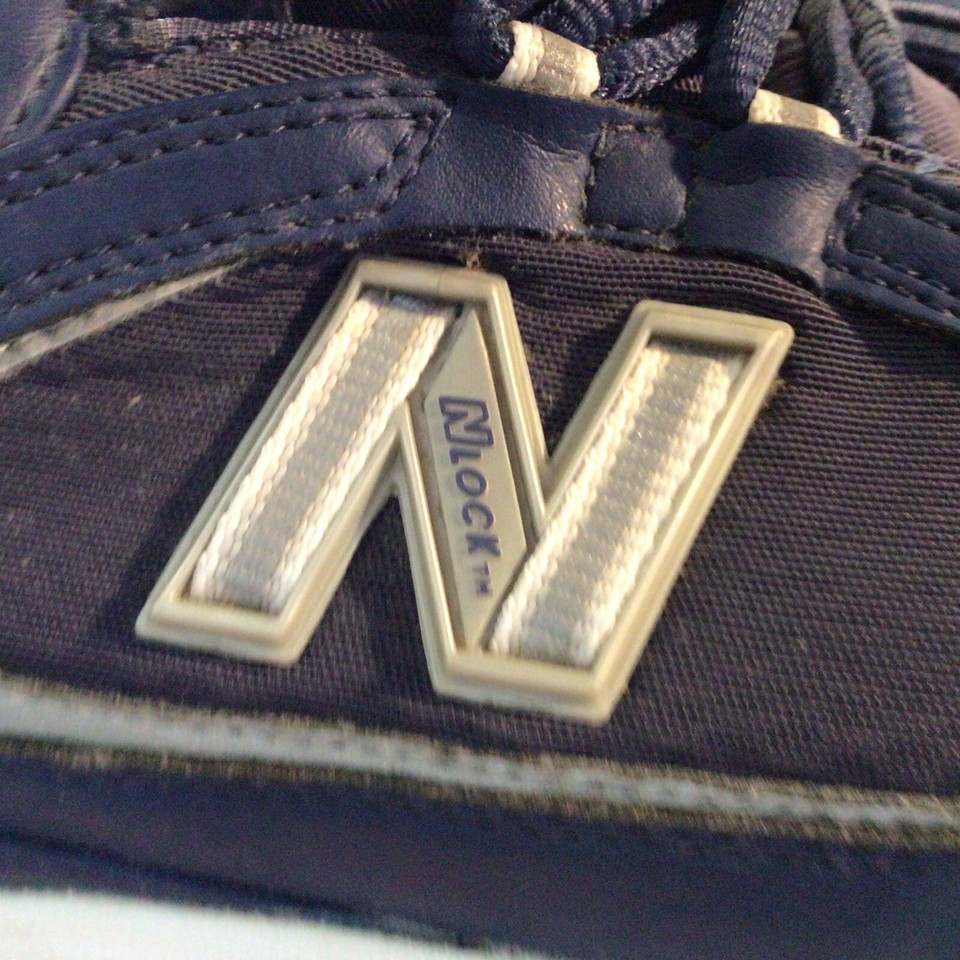 Mens New Balance 1101 Blue High Top Baseball Cleats Metal Spike ~ Size ...