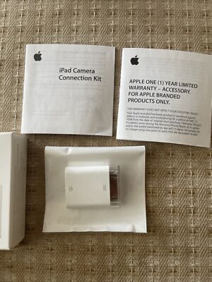 Apple iPad Camera Connection Kit MC531ZM/A | eBay