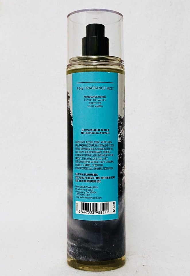 4 Bath & Body Works MISTY MORNING Fine Fragrance Mist Body Spray 8 oz ...