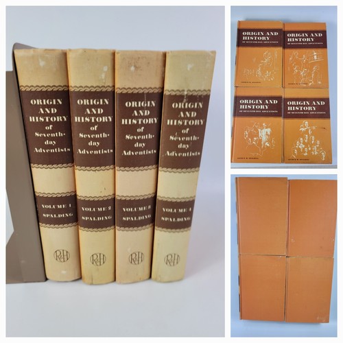 Origin and History of Seventh day Adventist's Volumes 1 2 3 4 by Arthur ...