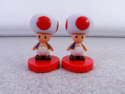 Toad Rook figurine Nintendo Super Mario Chess Pieces Replacement Cake ...