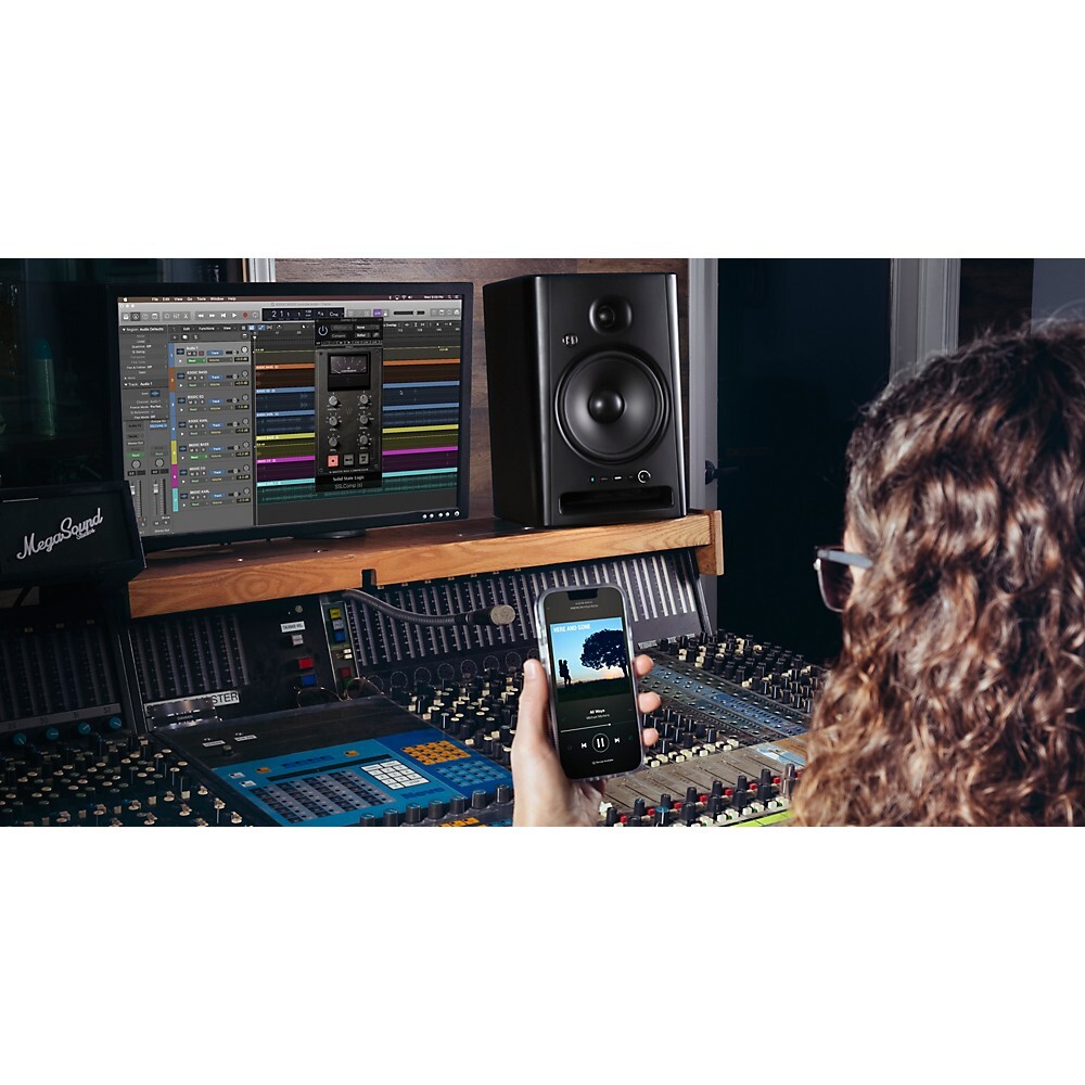 Harbinger VARI SM505 5" Studio Monitor With 3-Voice DSP and Bluetooth ...