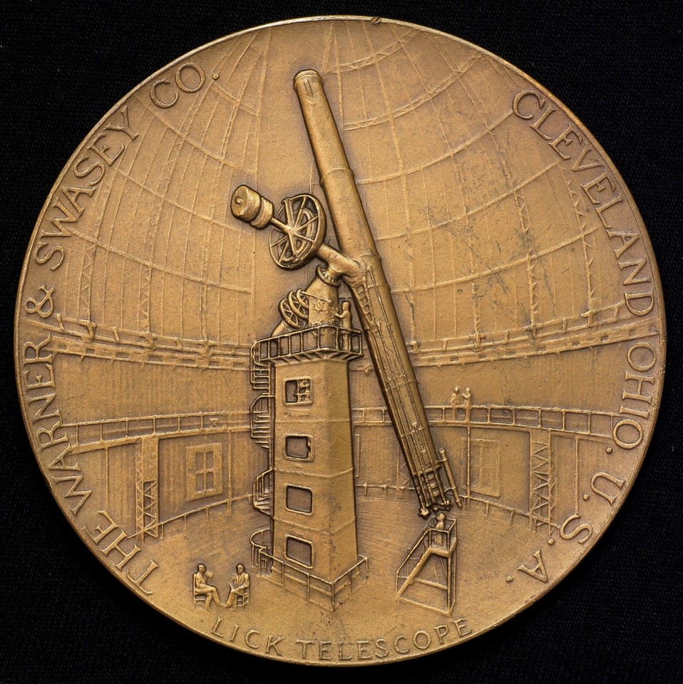 1920 Cleveland, Ohio The Warner & Swasey Co. US Mint Medal Victor David ...