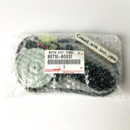 TOYOTA GENUINE Motor assy, power window regulator, front RH 85710 ...