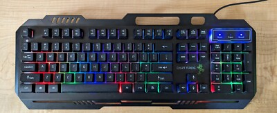 Dart Frog K520 LED Backlit Gaming Keyboard | eBay