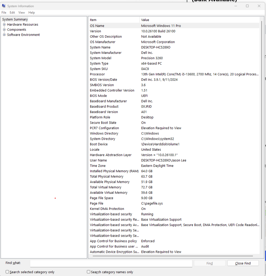 Dell Precision 3260 SFF – i5-13600 | 64 GB | 1 TB SSD| NVIDIA T1000 8 ...