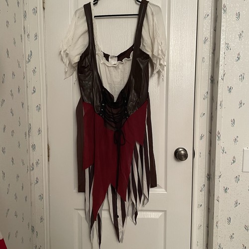 Pirate Wench Costume Size L | eBay