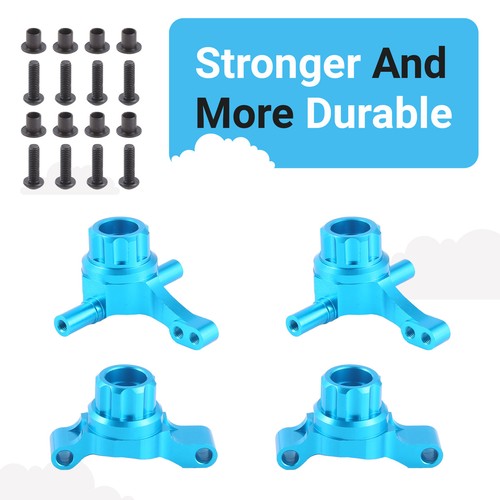 4Pcs Metal Front and Rear Upright Knuckle Arms Steering Knuckle Set for ...