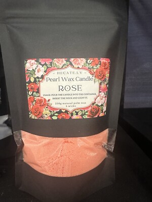 Scented Rose Pearl wax loose candle. Sand wax candle. Home decor, Gift ...