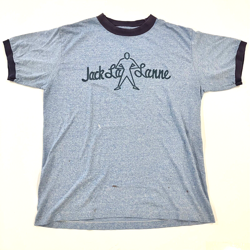 Vintage 70s Jack Lalanne Ringer T Shirt Fitness | eBay