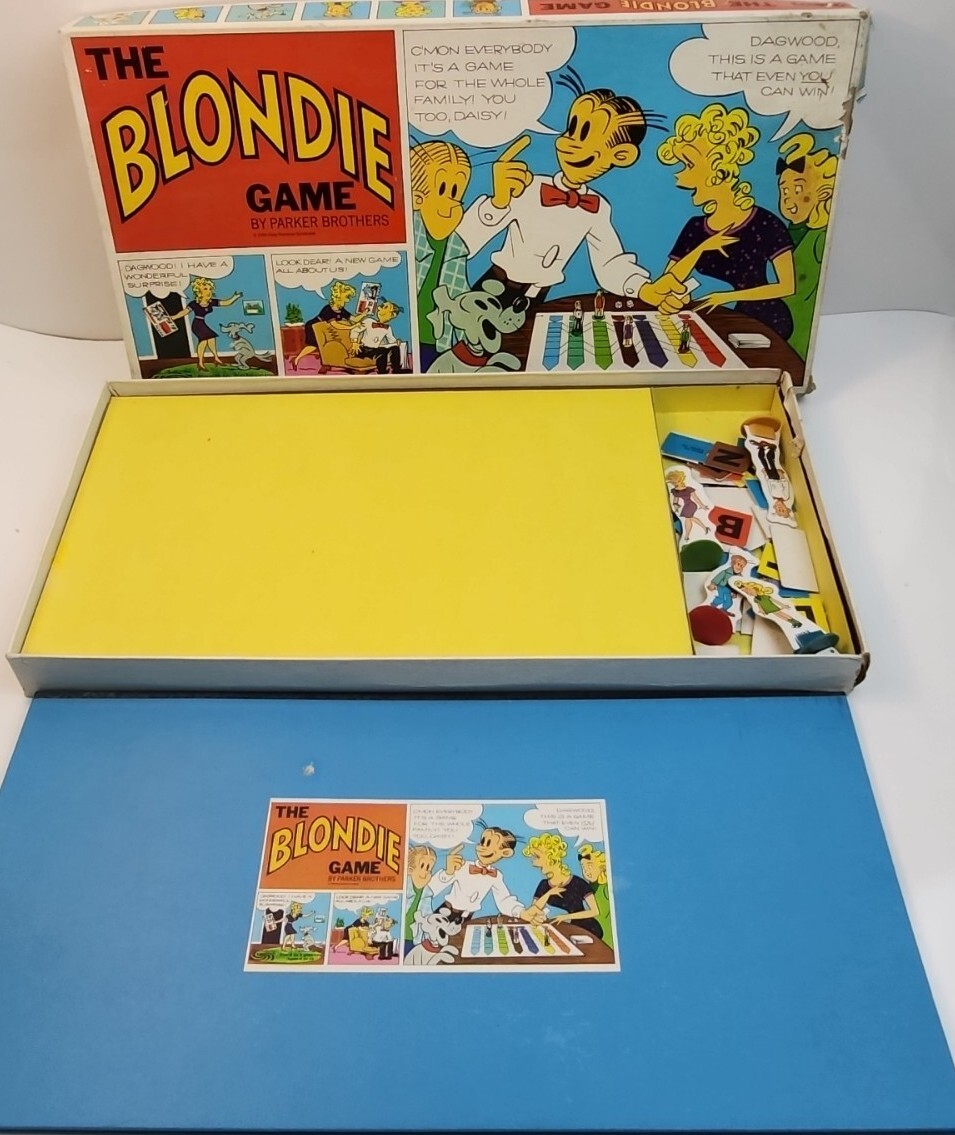 1969 The Blondie Game Vintage Parker Brothers Board Game With Box | eBay