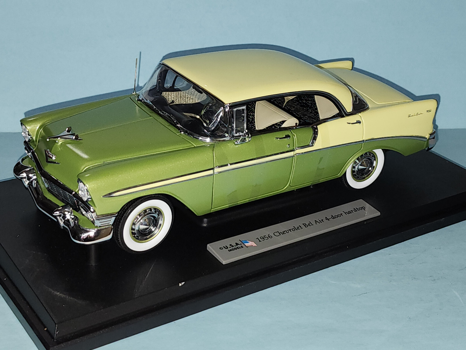 U.S.A Models by Precision Miniatures 1/18 1956 4 door CHEVROLET BEL AIR ...