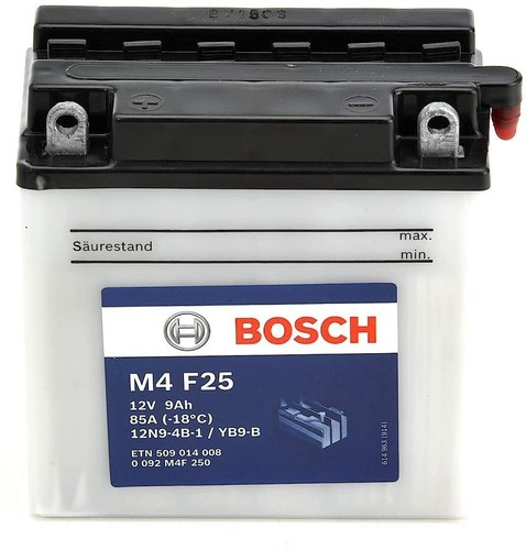 PIAGGIO Zip 2T (C25E0) 50 2008-2014 BATTERIE YB9-B 12V 12V 9 AH 80A ...