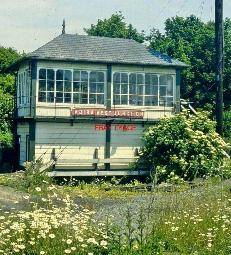 PHOTO MOIRA JUNCTION SIGNAL BOX. C86 | eBay UK