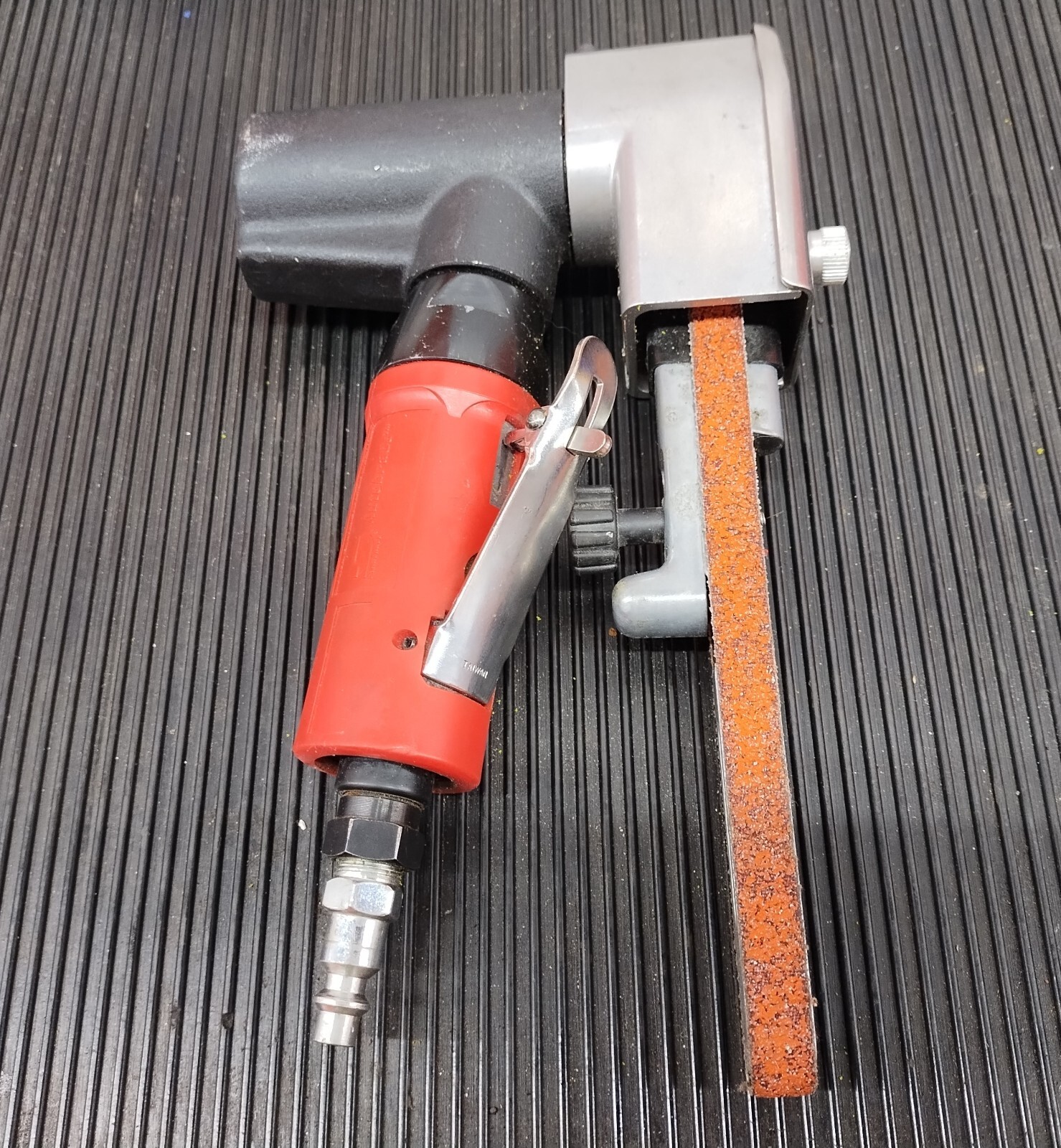 Dynabrade Pneumatic Dynafile Abrasive Belt File Sander Air Impact Tool ...