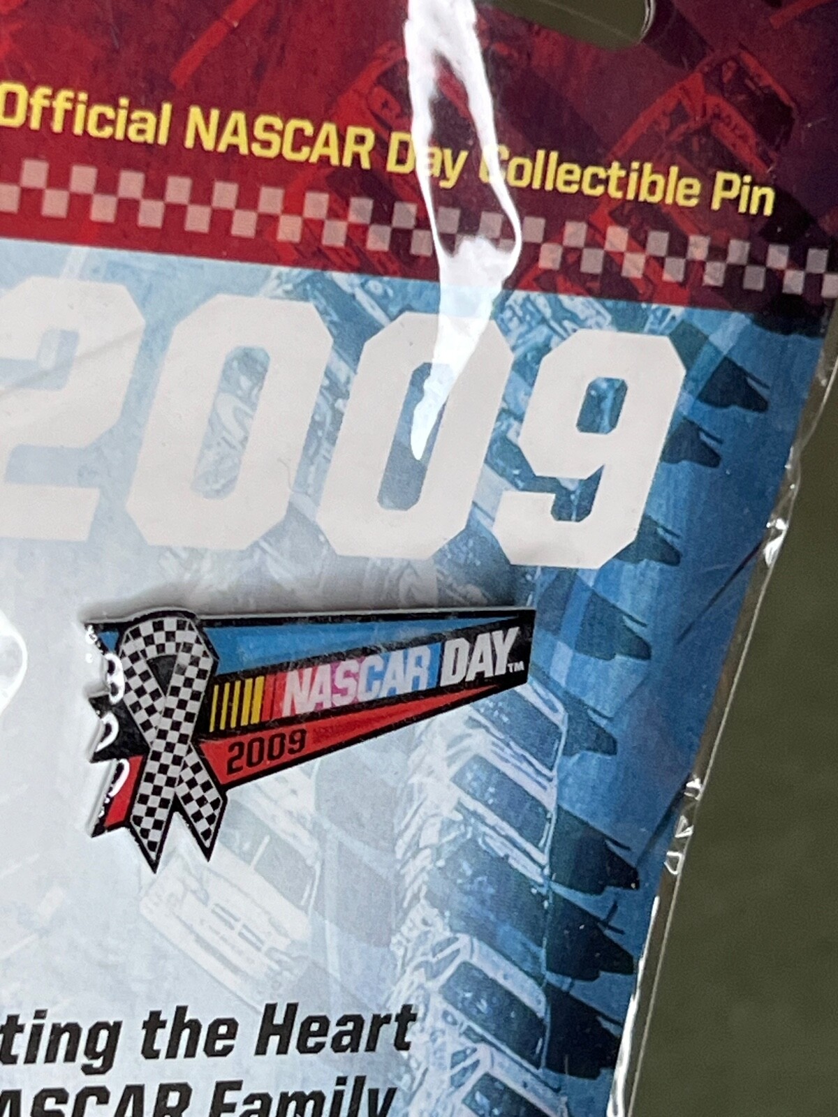 Official NASCAR 2009 Nascar Day Collectable Lapel Hat Pin NEW | eBay